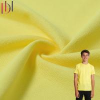China New Combed Plain Dyed 96% Cotton 4% Spandex High Quality Comfortable Premium Polo Pearl Fabric for sale