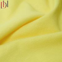 China New Combed Plain Dyed 96% Cotton 4% Spandex High Quality Comfortable Premium Polo Pearl Fabric for sale