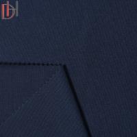 China High Quality Comfortable Breathable Rib Plain Dyed 96% Cotton 4% Spandex Jersey Polo Pearl Fabric for sale