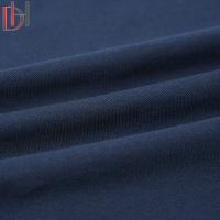 China High Quality Comfortable Breathable Rib Plain Dyed 96% Cotton 4% Spandex Jersey Polo Pearl Fabric for sale