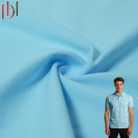 China Plain Dyed Eco-Friendly Stretch Moisture-Absorbent 200 GSM Pure Cotton T-Shirt Polo Garment Pique Fabric for sale