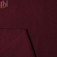 China Custom High-quality Soft Garment Rib Jersey Plain Stretch Breathable Eco-Friendly Spandex Cotton Pearl Fabric for Shirt for sale