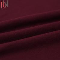 China Custom High-quality Soft Garment Rib Jersey Plain Stretch Breathable Eco-Friendly Spandex Cotton Pearl Fabric for Shirt for sale