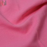 China Plain Dyed 96% Cotton 4% Spandex Fabric Summer Business T Shirt Wicking Rib Pique Fabric 200g for sale