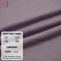 China New Heavy Weight Garment 185cm 380g Soft Cotton Hoodie Terry Woolen Fabric for sale