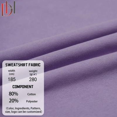 China Shirt, Dress, Apparel-T-Shirts, Apparel-Dress Plain Dyed Polyester Cotton Hooded Fabric for sale