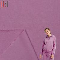 China 80% Cotton 20%Polyester Medium Weight Durable Hooded French Towels Sweatshirt Textile Fabric for sale