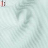 China Stretch Ribbed Knit Fabric with Vertical Stripe 40% Cotton 55% Polyester 5% Spandex 350 g/m² 185 cm Width for Hoodie Sweatshirt for sale