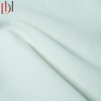 China Stretch Ribbed Knit Fabric with Vertical Stripe 40% Cotton 55% Polyester 5% Spandex 350 g/m² 185 cm Width for Hoodie Sweatshirt for sale