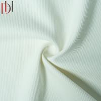 China 40% Cotton 55% Polyester 5% Spandex Ribbed Knit Fabric 350 g/m² Wrinkle Resistant Vertical Stripe Fabric for sale