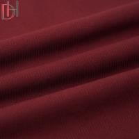 China Matte Textured Vertical Striped Cotton Poly Spandex Knit Fabric for Autumn Winter Casual Wear Outfits for sale