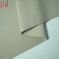 China 40% Cotton 55% Polyester 5% Spandex Ribbed Knit Fabric 350 g/m² Wrinkle Resistant Vertical Stripe Fabric for sale