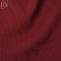China Matte Textured Vertical Striped Cotton Poly Spandex Knit Fabric for Autumn Winter Casual Wear Outfits for sale