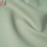 China 40% Cotton 55% Polyester 5% Spandex Ribbed Knit Fabric 350 g/m² Wrinkle Resistant Vertical Stripe Fabric for sale