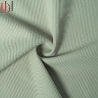 China Vertical Stripe Ribbed Knit Fabric 350 g/m² with 40% Cotton 55% Polyester 5% Spandex for Hoodies and Sweatpants for sale
