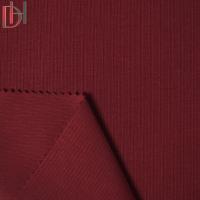 China 350gsm Easy Care Wrinkle Free Stretch Knit Fabric Cotton Polyester Blended Wholesale Custom Made for sale