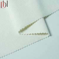 China Custom 350 g/m² Ribbed Knit Hoodie Fabric with 185 cm Width and 40% Cotton Blend for sale