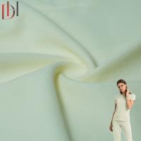 China Pique Fabric Wholesale Double Pique Knit 63% Cotton 37% Polyester For Garment Brands for sale