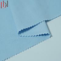 China Professional Polo Fabric Supplier 63% Cotton 37% Polyester Double Pique Knit Fabric Custom Order for sale