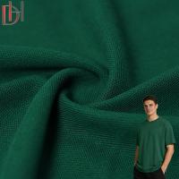 China High Quality Durable Pique Knit Fabric Cotton Polyester Blended for Breathable Polo Shirts for sale