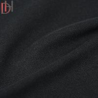 China Classic Double Pique Knit Fabric Soft Comfortable for Polo Shirts 210gsm 190cm for sale