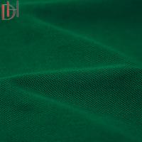China Lightweight Breathable Double Pique Knit Fabric for Summer Polo Shirts 210gsm for sale