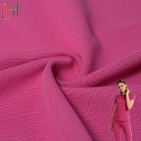 China Quality Assured Pique Fabric Double Knit 190cm 210gsm Cotton Polyester Blended Fabric for sale