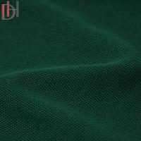 China High Quality Durable Pique Knit Fabric Cotton Polyester Blended for Breathable Polo Shirts for sale