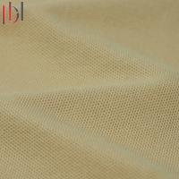 China Durable Wrinkle Resistant Pique Fabric Cotton Polyester Blended for Men Polo Shirts for sale