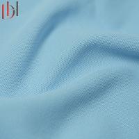 China Professional Polo Fabric Supplier 63% Cotton 37% Polyester Double Pique Knit Fabric Custom Order for sale
