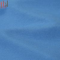 China Fabric Factory Direct Cool Comfort Classic Double Pique Knit Fabric for Streetwear Casual Shirts for sale