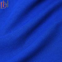China Premium Classic Double Pique Knit Fabric Soft and Breathable for Polo Wear for sale