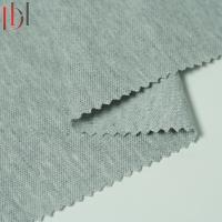 China 190cm 210gsm Cotton Double Pique Knit Fabric for T Shirts and Casual Shirts for sale