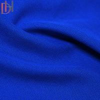 China Premium Classic Double Pique Knit Fabric Soft and Breathable for Polo Wear for sale