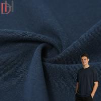 China High Quality Blended Pique Fabric For Custom Polo Apparel Clothing Material for sale