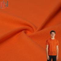 China Soft Handfeel Knit Fabric For Fashion Garments Cotton Polyester Pique Cloth for sale