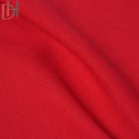 China Breathable Pique Knitted Fabric For Casual T‑Shirts Cotton Poly Blend Garment Textile for sale