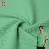 China Smooth Hand‑Feel Cotton Polyester Pique Knit Fabric For Bulk Garment Order for sale