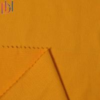 China Uniform Fabric Double Pique Knit 63% Cotton 37% Polyester Wrinkle Resistant for sale