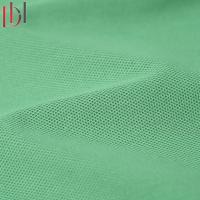 China Good Elasticity Cotton Blended Pique Knit Fabric Wholesale Apparel Raw Material for sale