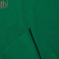 China Lightweight Breathable Double Pique Knit Fabric for Summer Polo Shirts 210gsm for sale