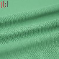 China Smooth Hand‑Feel Cotton Polyester Pique Knit Fabric For Bulk Garment Order for sale