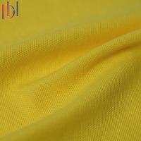 China Stable Shrinkage Cotton Poly Pique Knitted Fabric For Garment Factory Use for sale