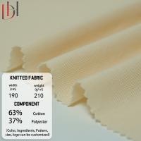 China Texture‑Rich 63% Cotton Pique Knit Fabric For Adding Detail To Simple Garments for sale