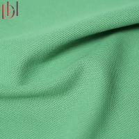 China Smooth Hand‑Feel Cotton Polyester Pique Knit Fabric For Bulk Garment Order for sale