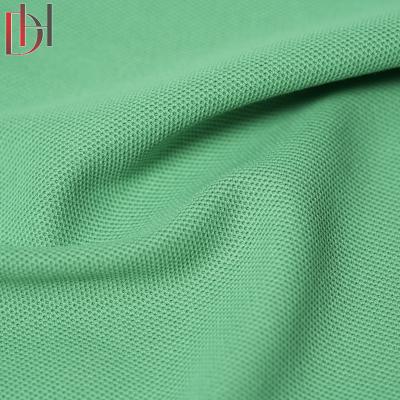 China Smooth Hand‑Feel Cotton Polyester Pique Knit Fabric For Bulk Garment Order for sale