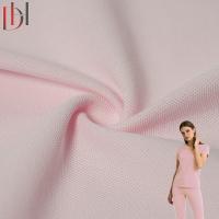 China Air Permeable Cotton Poly Pique Knitted Fabric For Premium Apparel for sale
