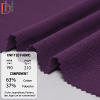 China High‑Performance Cotton Pique Knit Fabric Ideal for Casual Outerwear & Fashion Apparel Bulk Supply for Clothing Manufacturers for sale