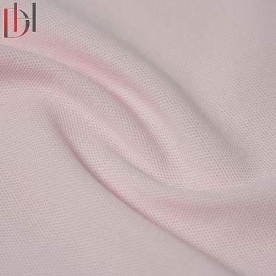 China Air Permeable Cotton Poly Pique Knitted Fabric For Premium Apparel for sale