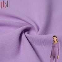China Cotton Poly Blend Pique Textile Knit Fabric For Athletic Casual Hybrid Apparel for sale